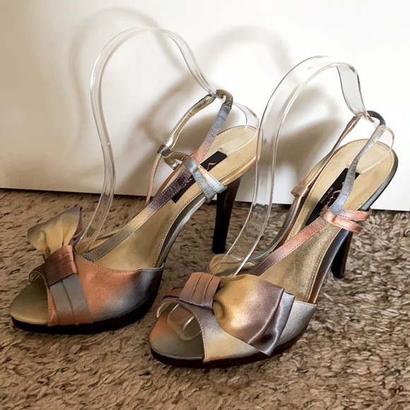 Nina | Shoes | Nina Slingback Bow Heels | Poshmark